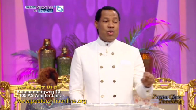 Pastor Chris Teachings - zaterdag 3 september - SALTO